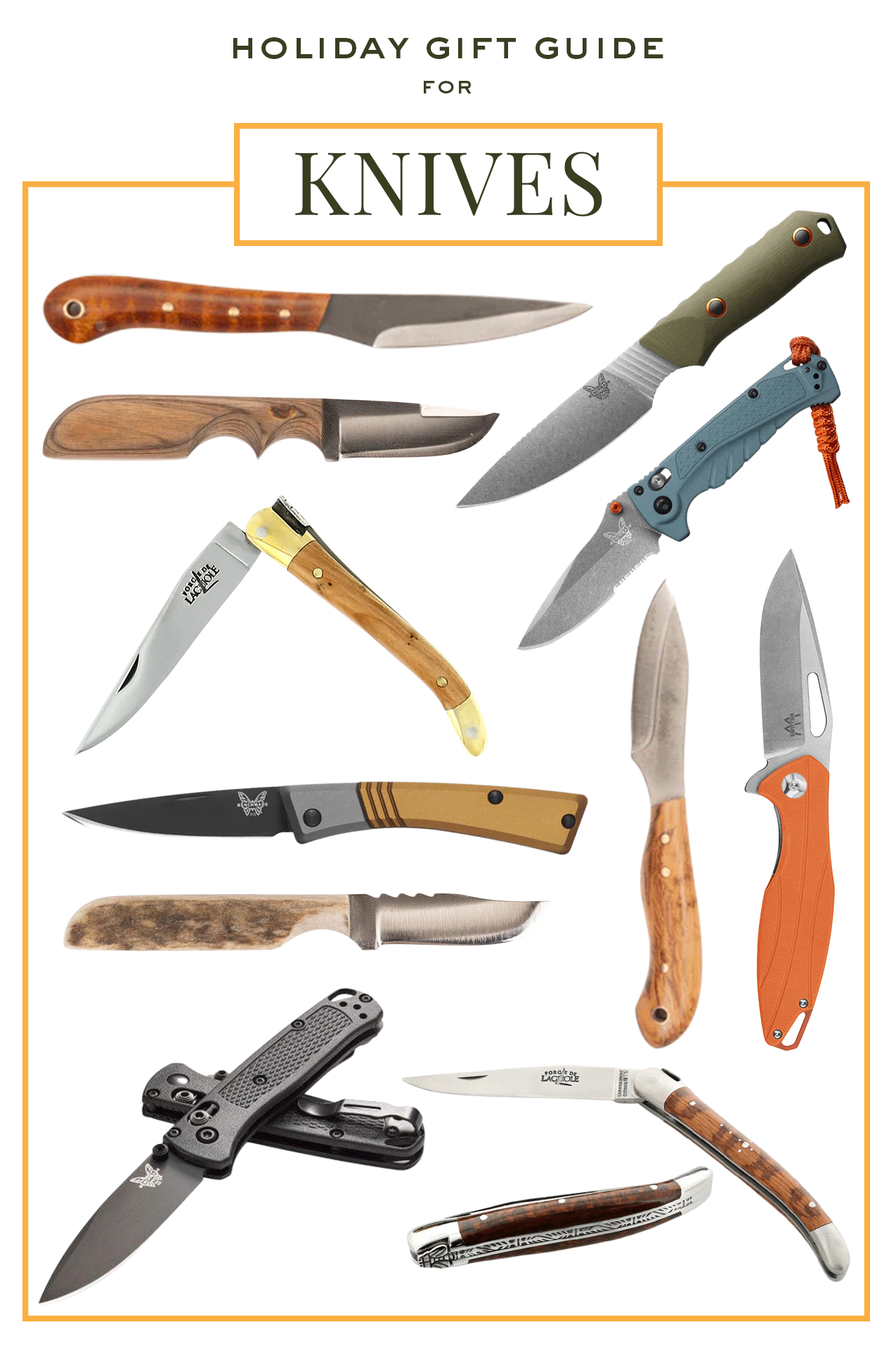 Holiday Gift Guide: Knives – Rivers & Glen Trading Co.
